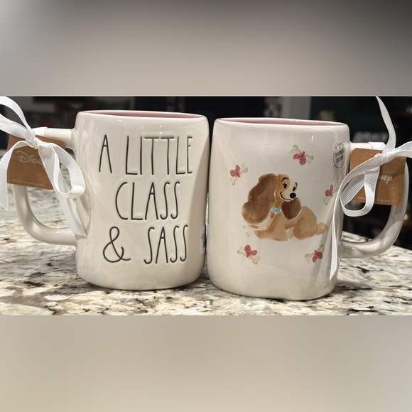 Rae Dunn | Dining | Rae Dunn Disney Lady The Tramp Mug A Little Class ...